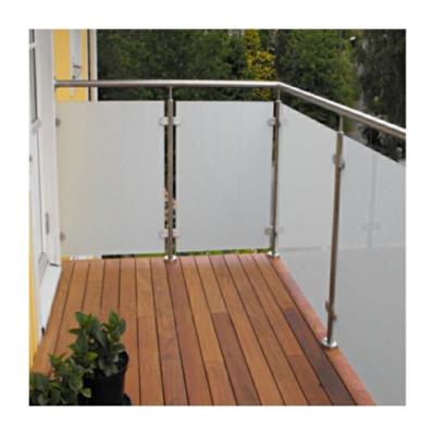 Cina Ultra clear glass balusters modular balcony railing fence garden in vendita