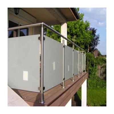 中国 Led designed glass guardrail outdoor balcony railing fencing perth 販売のため