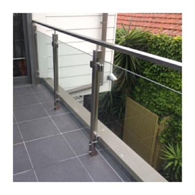 中国 2023 Laminated glass railings customize balcony balustrade railing fence 販売のため