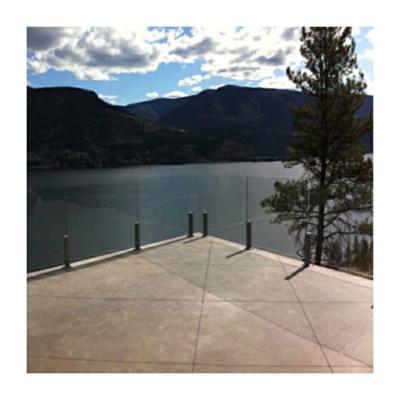 Cina Clear glass fencing horizontal wire deck railing plexiglass deck railing in vendita