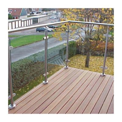 Cina Clear glass fencing horizontal wire deck railing plexiglass deck railing in vendita