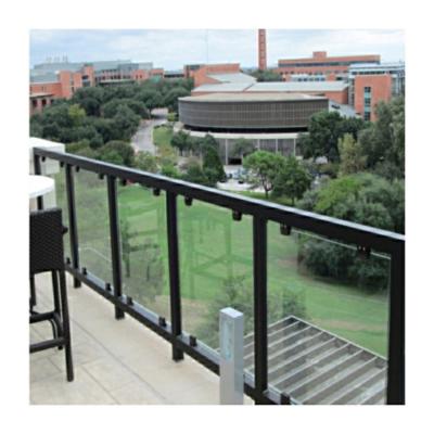 Cina CE EN 12150 glass railings home roof railing design railing components in vendita