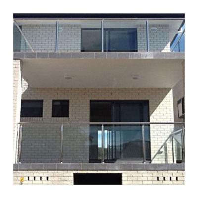 Cina Tinted glass railings pots for balcony railings fethers glass balustrade in vendita