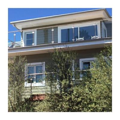 中国 SGCC glass railings round balcony railing balustrade specification 販売のため