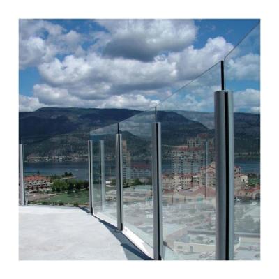 Cina Cast aluminum fence steel and glass railing model glass and aluminium balustrades in vendita