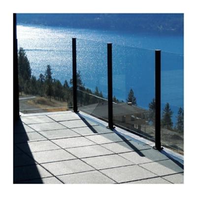 Cina Probuilt aluminum railing frameless glass handrail style aluminum and glass railings in vendita
