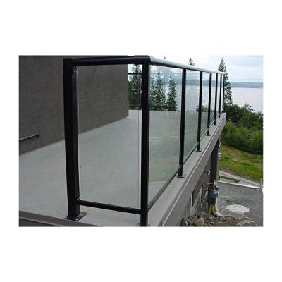 China Aluminum fence glass banister style aluminum glass railing for sale
