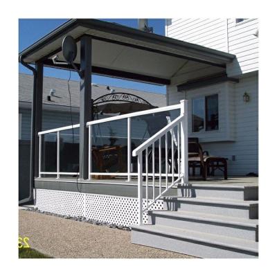 Cina Freedom aluminum fence glass railing cost design aluminum glass railing system in vendita