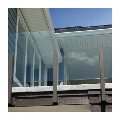 Cina Prestige aluminum railing steel glass railing for balcony supplier aluminum sliding glass door replacement rail in vendita