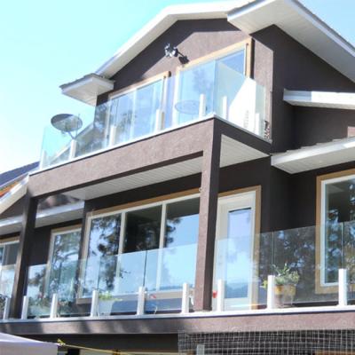 Cina Modern Aluminum Glass Railing Customizable Unique Space WA-RAL4117 in vendita