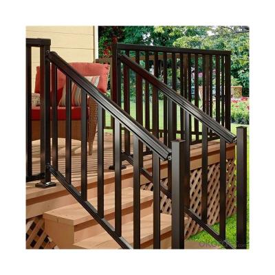 Cina Property Protection Aluminum Fence Design Modern Aluminium Railing Balustrade in vendita