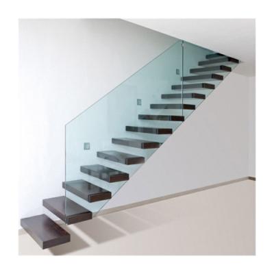 Cina Wood floating staircase woode high quality floating staircase in vendita