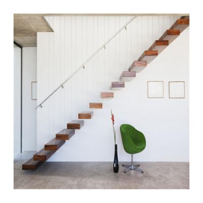 Cina Wood floating staircase woode high quality floating staircase in vendita