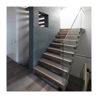 China Floating staircase wood floating stair systems for sale