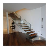 China Floating staircase wood floating stair systems for sale