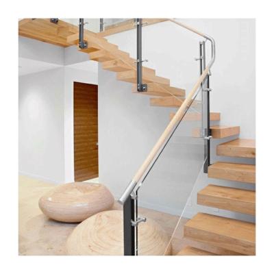 Cina Wood steps floating wood stairs for home diy floating steps in vendita