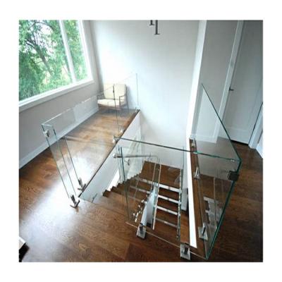 Cina Timber floating staircase wood stair handrail floating steps staircase in vendita