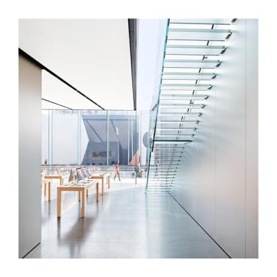 China Customize staircase indoor glass handrails for floating stairs à venda
