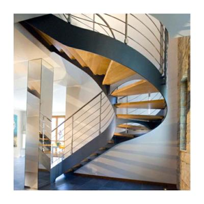 Cina Timber steps how to make curved stairs Mauritius curved deck stairway in vendita