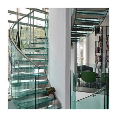 Cina Project Fiber glass outdoor curved staircase arch stairs in vendita