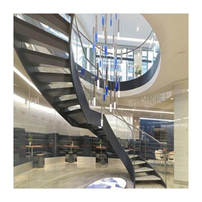 Cina Arc Curved Wooden Staircase Bottom Stairway Tread 100*200*6mm Stair Stringer in vendita