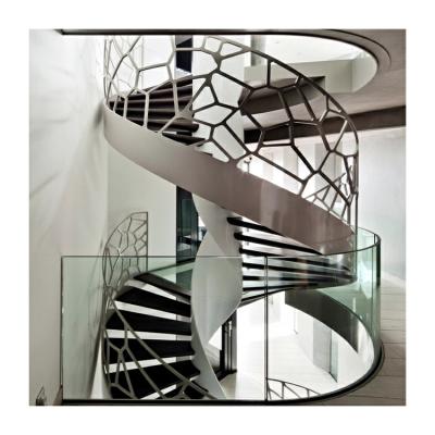Cina Central stringer acacia stair treads jatoba spiral staircase in vendita