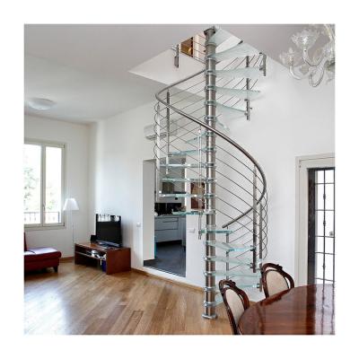Cina Central stringer practical wood stair parts dimensions of a spiral staircase in vendita