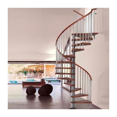 Cina Step stool walnut color stairs intdoor spiral staircase in vendita