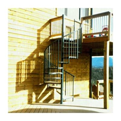 Cina Factory sale stairs wood stairs precast spiral staircase in vendita