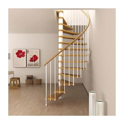 Cina WilliamArchi acacia glass stair treads indoor spiral crystal staircase in vendita