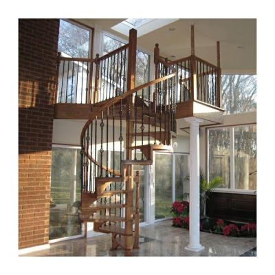 Cina WilliamArchi contemporary wood stairs small space spiral staircase in vendita