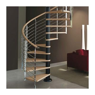 Cina In simple design oak stringers for stairs easy install spiral staircase in vendita