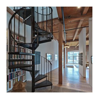 Cina In simple design oak stringers for stairs easy install spiral staircase in vendita