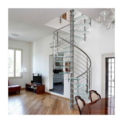 Cina China supplier exterior wood stairs spiral indoor staircase in vendita