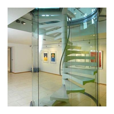 Cina Household individual timber stairs cool spiral staircase in vendita