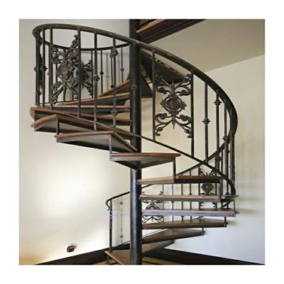 Cina Small space use price of wood spiral staircase machine modular spiral stairs in vendita