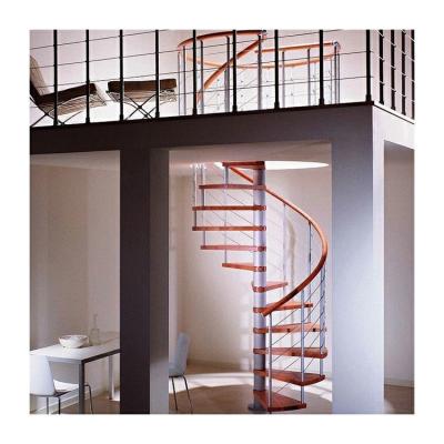 Cina Design for sale wholesale spiral stairs red oak spiral staircase in vendita