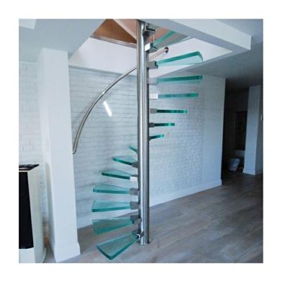 Cina Villa antique staircase glass railings spiral stairs in vendita