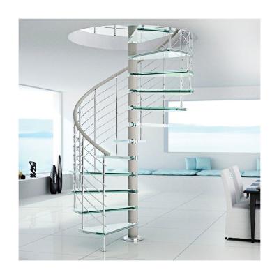 Cina Apartment stair chandelier glass spiral staircases prices in vendita