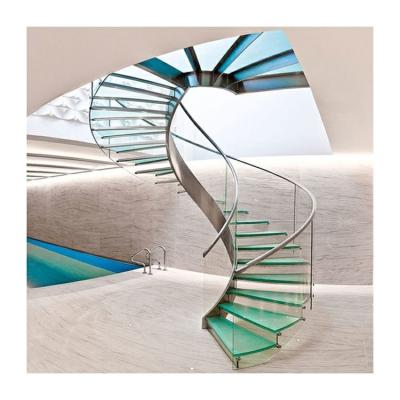 Cina Factory seller attic stairway glass stair used spiral staircase in vendita