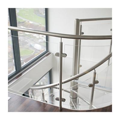 Cina Foshan staircase railings prebricated glass spiral stairs in vendita