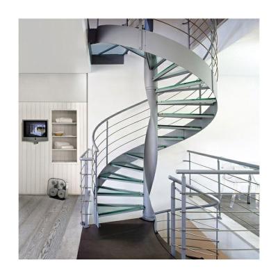 Cina General direct sales interior stairs indoor glass spiral stair in vendita