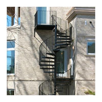 Cina Metal handrail stairs stainless steel railing systems cast iron spiral staircase indoor in vendita