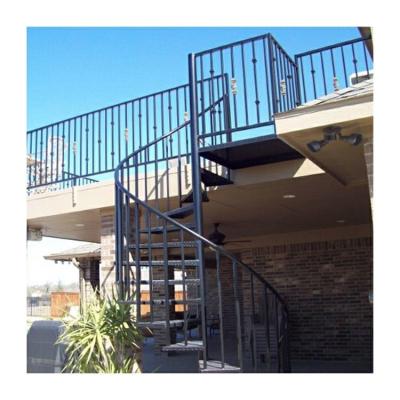 Cina Metal stairs prices stainless steel glass stairs china cast iron spiral staircaseops in vendita