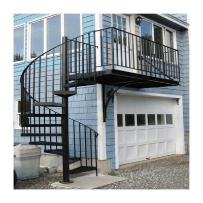 China Used build metal stairs stainless steel stairs wrought iron spiral staircase interior for sale