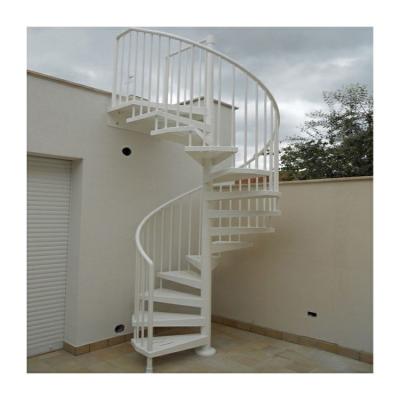 Cina Metal stairs design modern steel stairs cast iron indoor spiral staircase in vendita