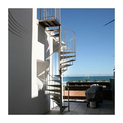 Cina Metal outdoor stairs interior steel stairs iron spiral staircase balusters in vendita