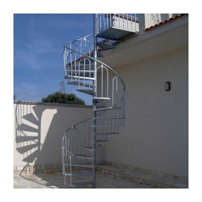 Cina Metal stair treads prefabricated steel manufacturers Cast Grey Iron Spiral Staircase in vendita