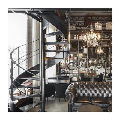 Cina Steel standoff cast iron casting staircase metal spiral stair in vendita