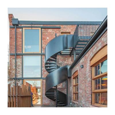 Cina Stainless steel stair railing post iron staircase post metal spiral stairs in vendita